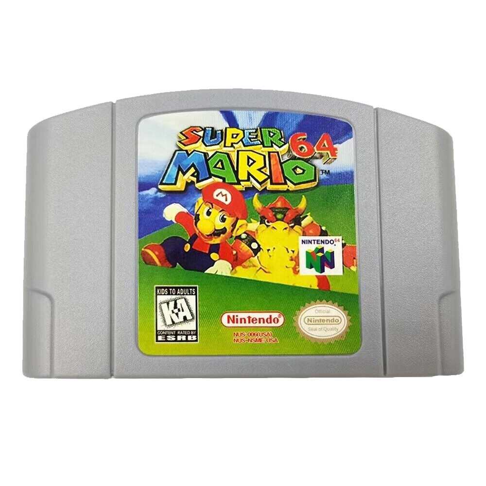 Paper Mario 64 Cartridge