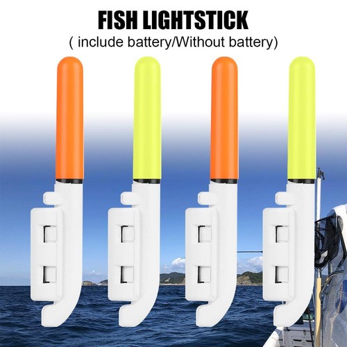 322 Battery Fishing Rod Tip Lightstick Fluorescent Light Bite Alarm ...
