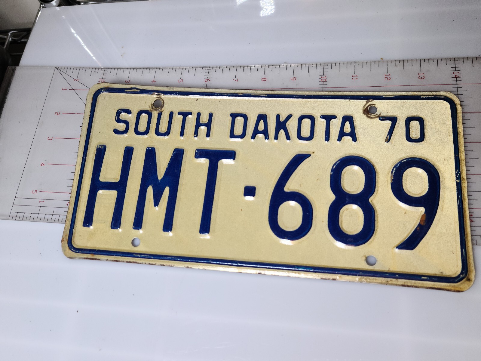 Single 1970 South Dakota License Plate | eBay