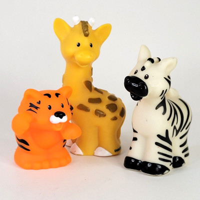Fisher Price Little People Wild Animals Zoo Tiger Zebra Giraffe | eBay
