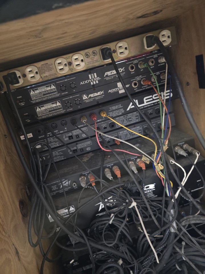 Full Audio Studio Sound Equipment Rack Cabinet - Furman, Addverdb ...