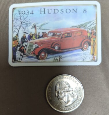 1034 Hudson 8 Red Sticker Decal Hot Rod Auto Car Laptop Sticker | eBay