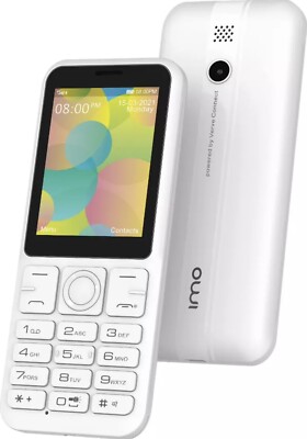 IMO Dash 4G Big Button Mobile Phone White Unlocked - FREE POST | eBay