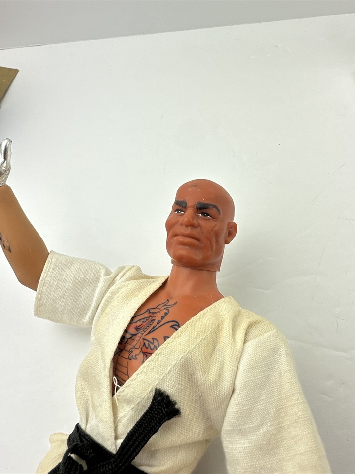 Vintage BIG JIM DR STEEL ACTION FIGURE w/Chopping Hand Mattel 1971 Hong ...