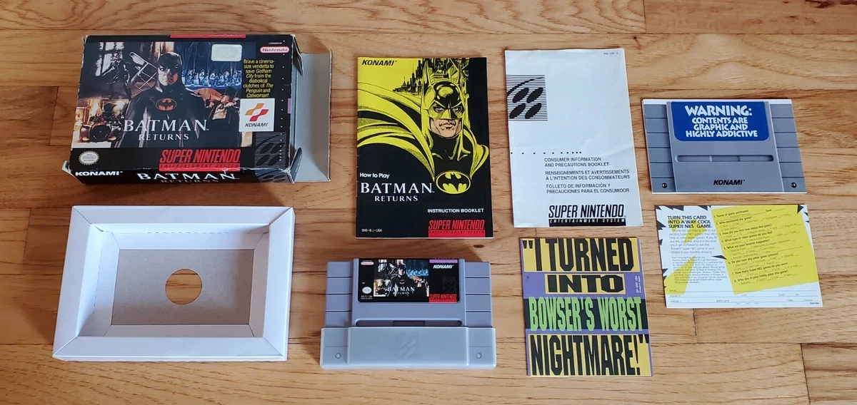 Batman Snes Box