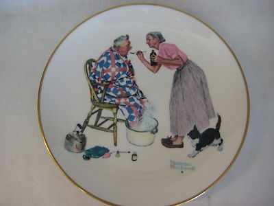 1978 Norman Rockwell Limited Edition Gorham Spring-Spring Tonic Plate ...