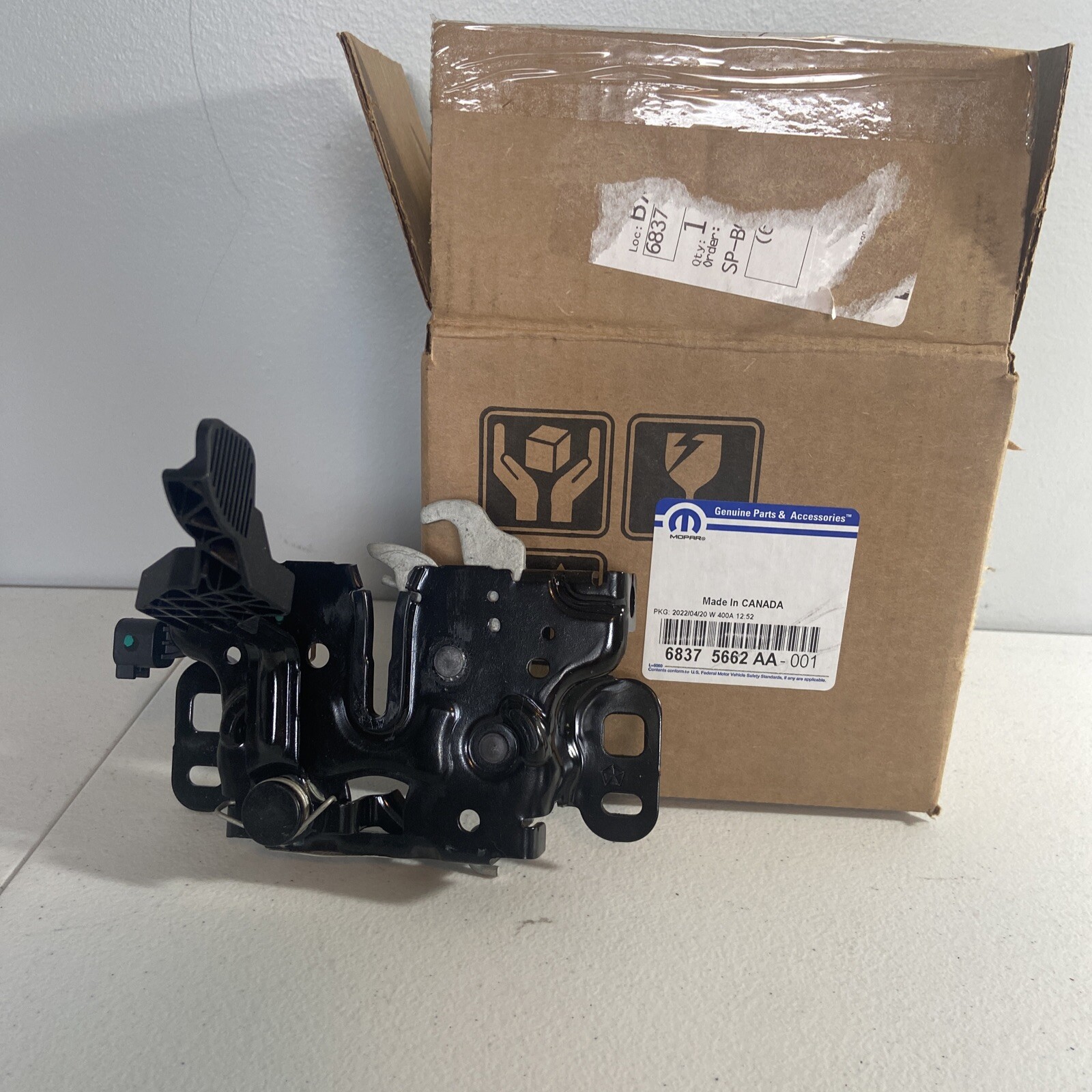 Genuine+Mopar+Hood+Latch+68375662AA for sale online | eBay