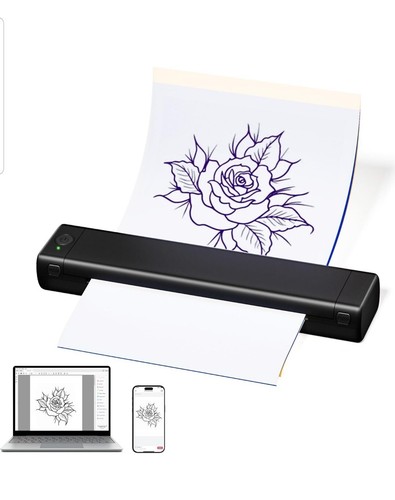 Tattoo Stencil Printer Thermal Stencil Machine Professional A4 Printer ...