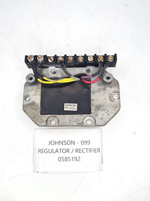 GENUINE Johnson Outboard Engine Motor REGULATOR / RECTIFIER ASSY 125 ...
