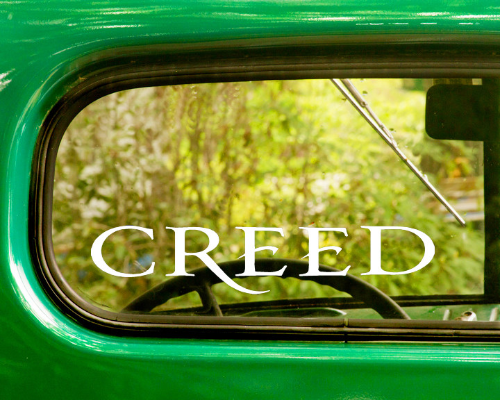2 CREED DECAL Stickers For Car Truck Window Bumper Laptop | eBay