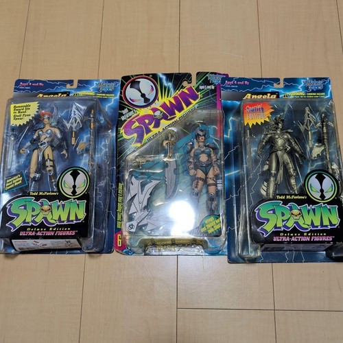 Set action figure Spawn Angela & Tiffany, vintage anni 80, leggermente ...