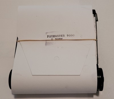 Paymaster 9000 9 10 11 Column Ink Ribbon Cotton | eBay