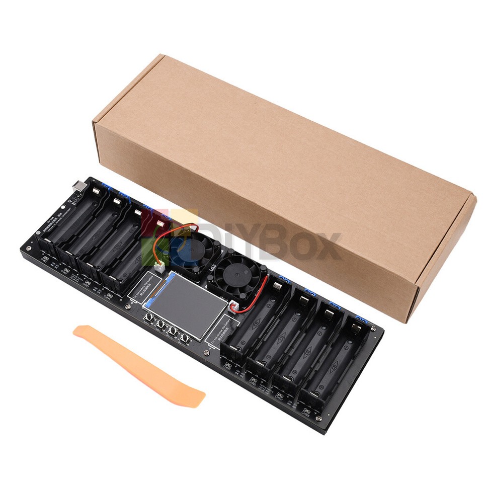 18650/21700 Battery Capacity Internal Resistance Tester Auto Charging ...