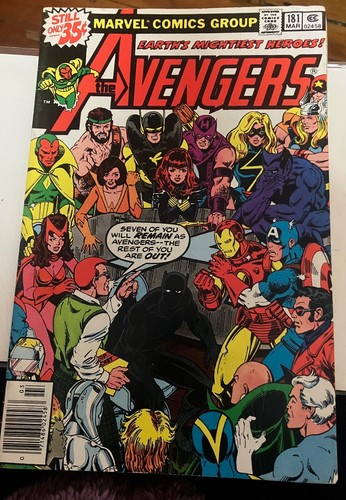 The Avengers #181 Marvel Comics 1979 1st App. Scott Lang Key Free ...