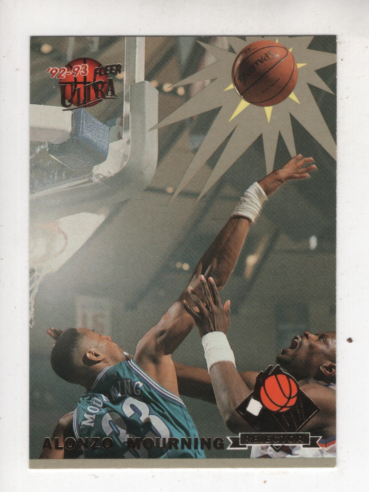 1992-93 Fleer Ultra ALONZO MOURNING Rookie Card #1 REJECTOR | eBay