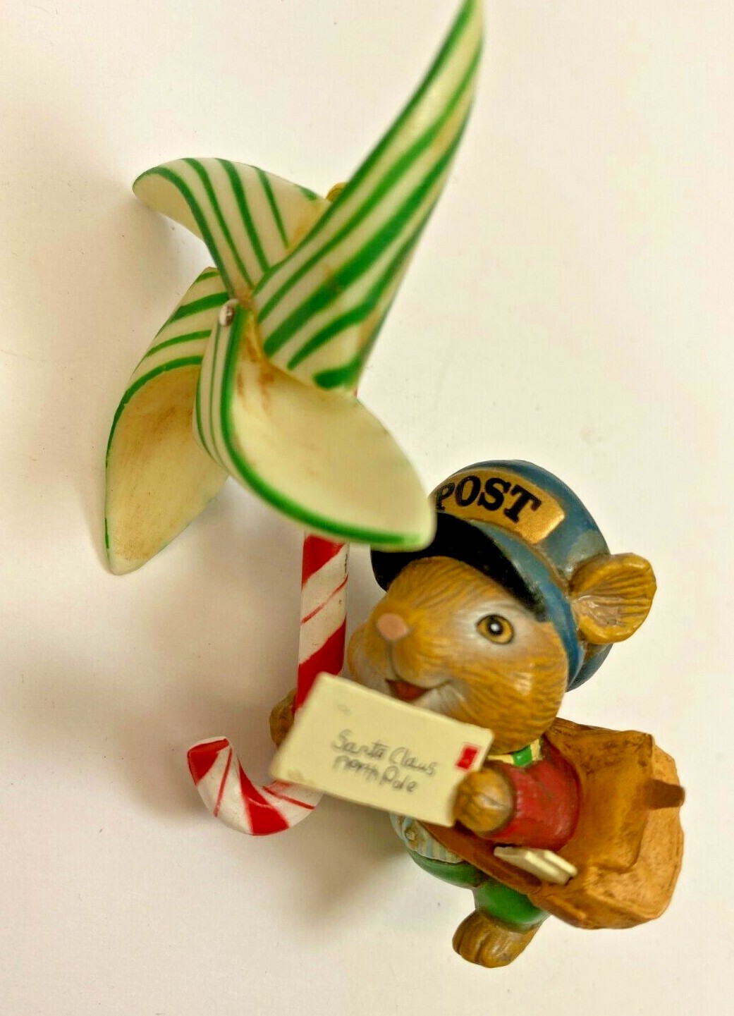 Enesco Treasury Christmas Ornament Merry Mailman Dear Santa Series 1990 ...