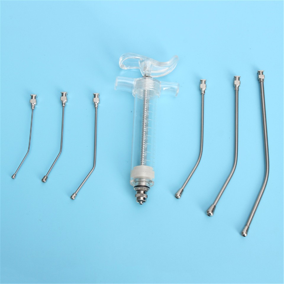 Veterinary Crop Feeding Kit - 6Pcs curved gavage tubes & 1Pc Syringe | eBay