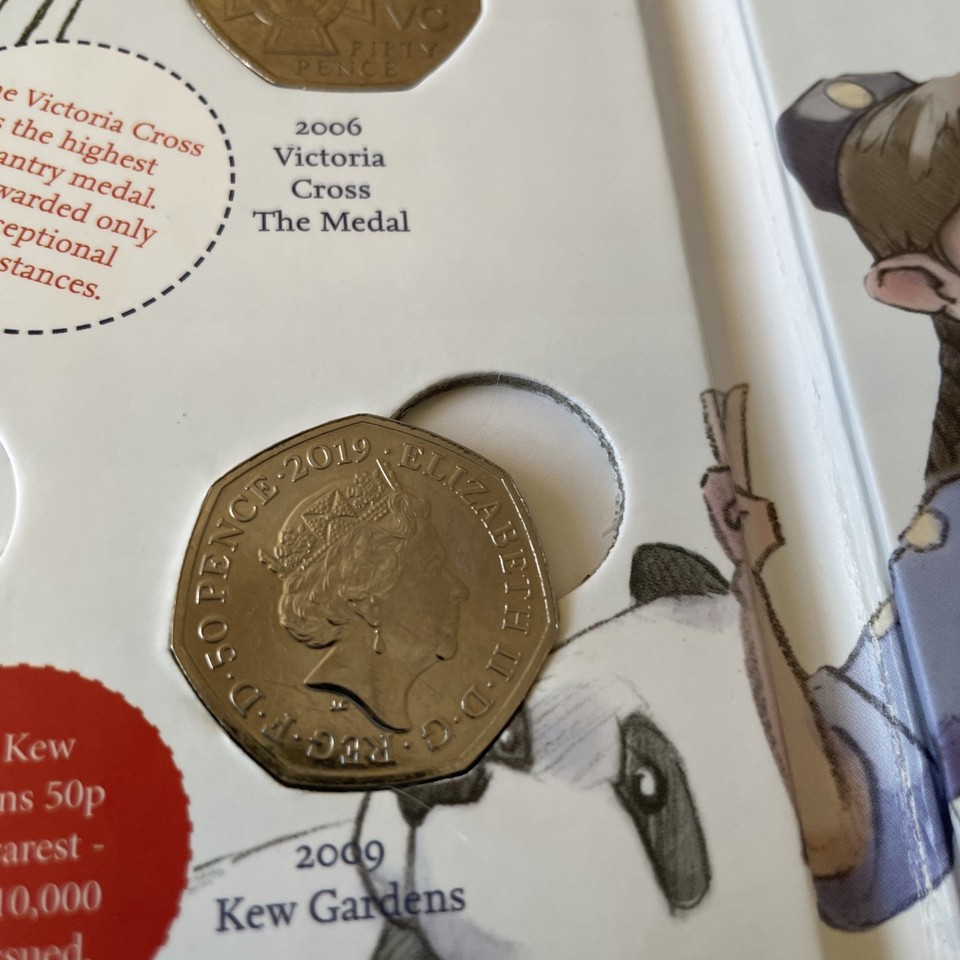 Coin Hunt Folder 50p Complete Including Kew Gardens genuine 2019 | eBay UK