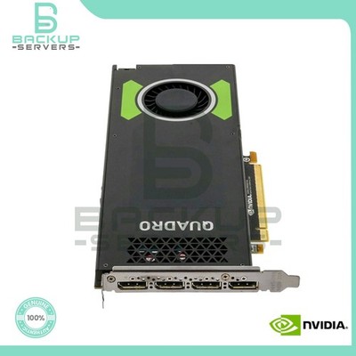 NVIDIA QUADRO P4000 8GB PCI-Express 3.0 x16 GDDR5 GPU Graphics Video ...