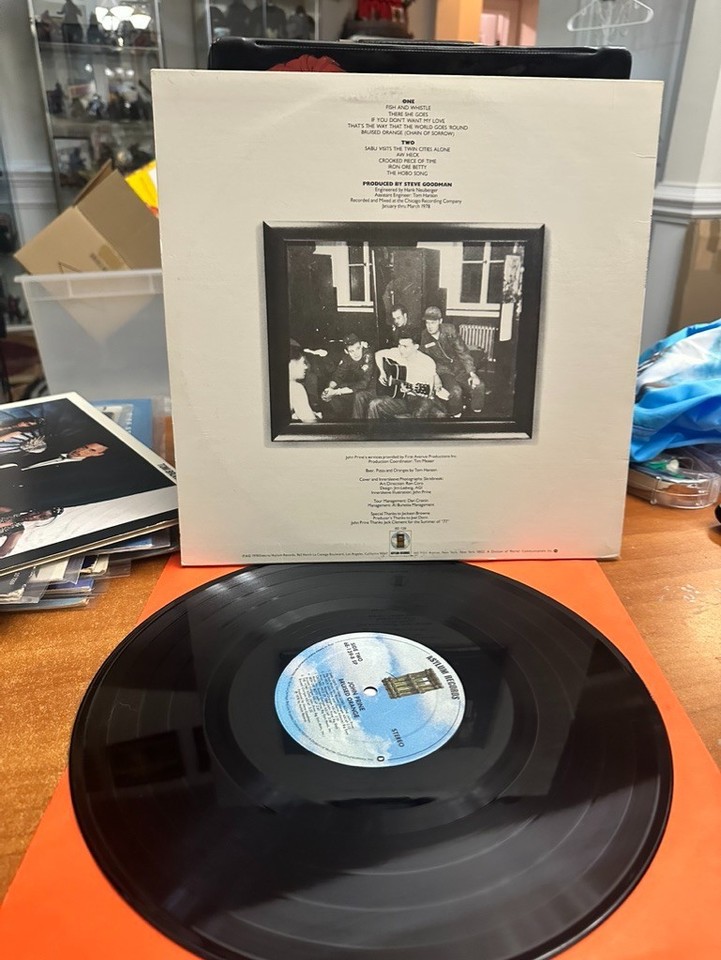 JOHN PRINE Bruised Orange EX ASYLUM 6E-139 Vinyl LP VG+ | eBay