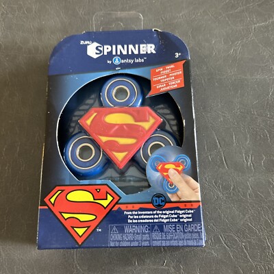 *SUPERMAN Zuru Spinner Antsy Labs DC Comics, Blue | eBay