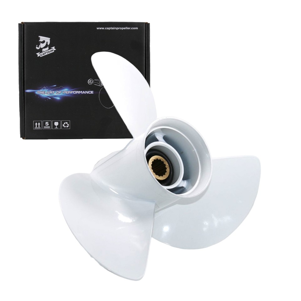 Outboard Propeller 13 7/8x17 For Yamaha Boat Engine T50-130HP F70-F115 ...