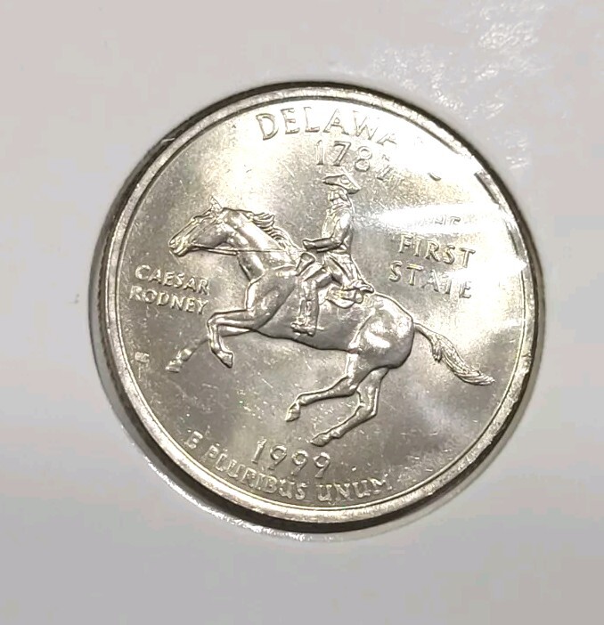 1999-D Delaware State Quarter (Error). | eBay