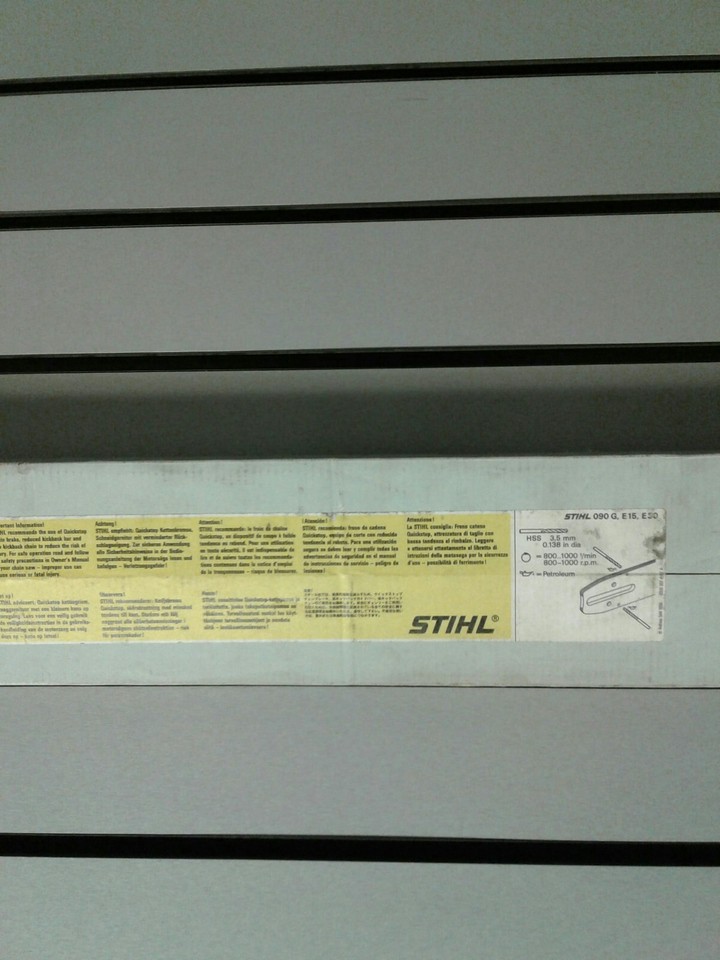 Stihl Guide bar Duromatic 75cm/30" - 3002 000 8041 .404" PITCH .063 ...