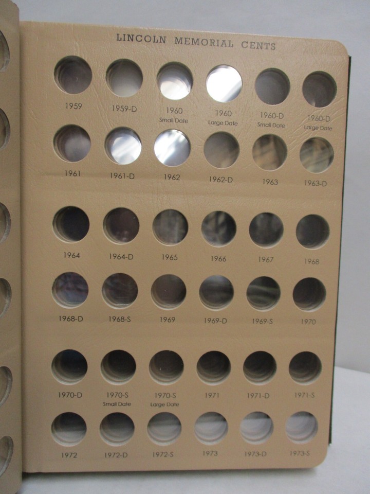 Dansco Coin Album #7100 Lincoln Cents 1909-2009 No Proofs 8-Page Album ...