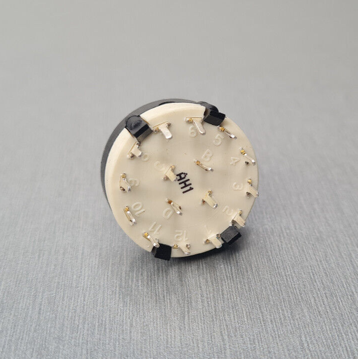 3PCS 4 Pole 2-3 Position PCB Mount Rotary Switch 6.35mm D shaft | eBay ...