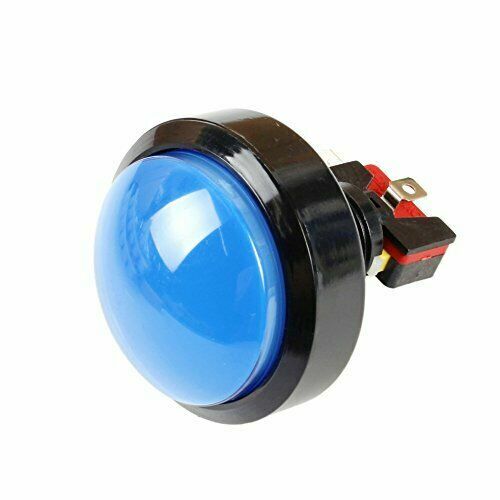 Arcade Coin Eg Starts 5X New 60Mm Dome Shaped Led Illuminated Push ...