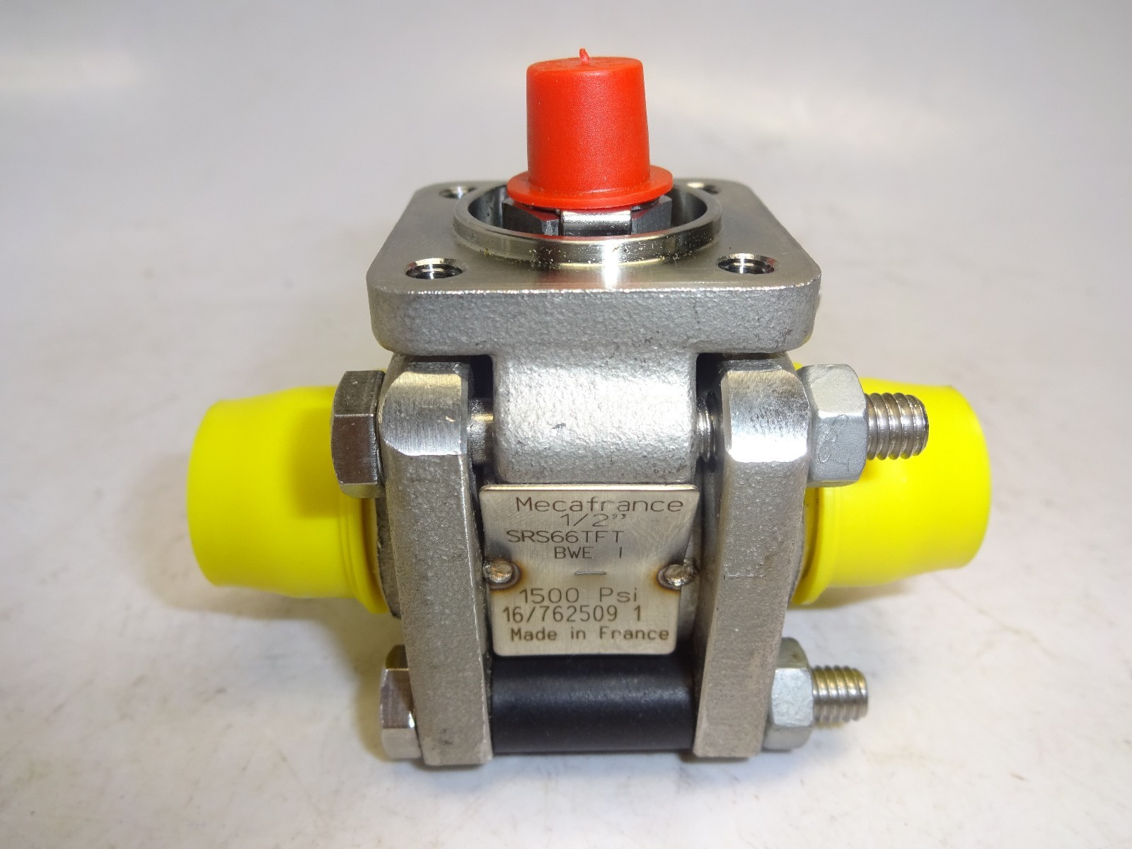 MECAFRANCE SRS66TFT STAINLESS STEEL BALL VALVE 1/2" 1500PSI | eBay