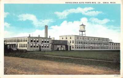 Ionia Michigan Hayes Auto Parts Co Exterior Antique Postcard KK1969 | eBay