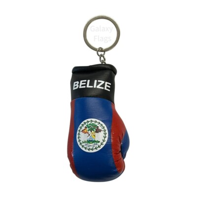 Belize Boxing Glove / Belize Flag / Mini Belize Flag Boxing Glove Key ...