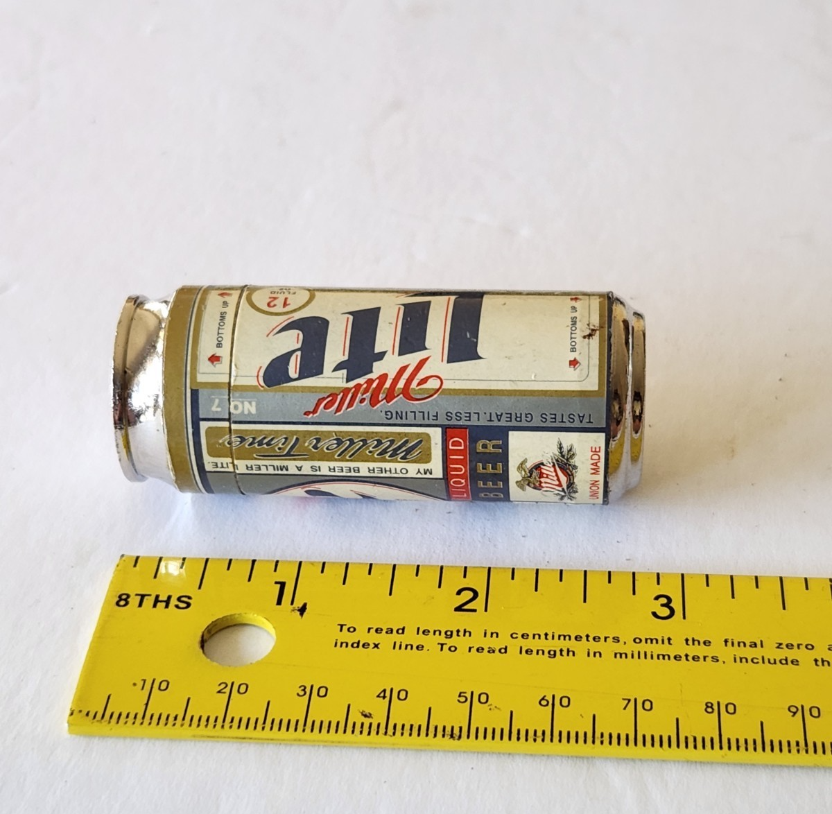 1999 MILLER LITE Can Mini Bic Flip Top LIGHTER HOLDER / Case L-4 | eBay