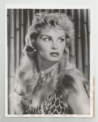 Irish McCalla 1955 Sheena, Queen Of The Jungle 7x9 Original Portrait ...