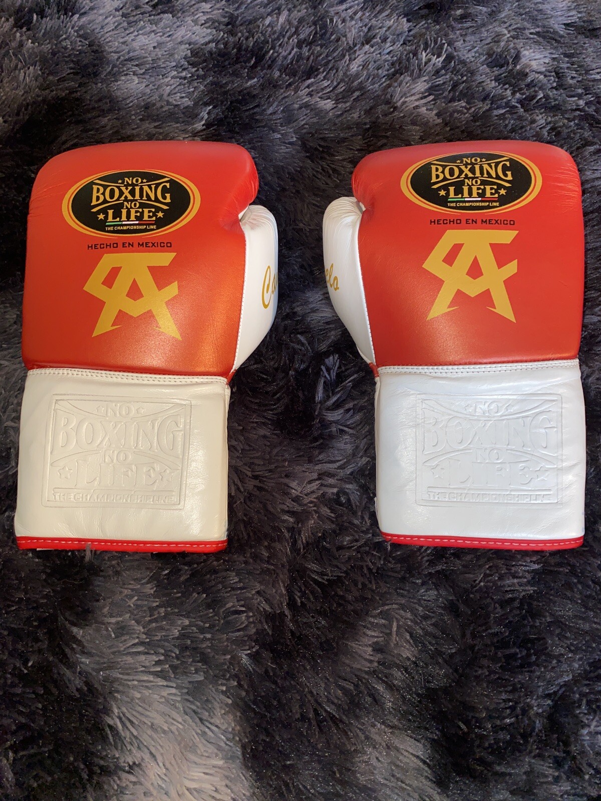 Canelo Boxing Gloves 16 oz (No Boxing No Life) | eBay
