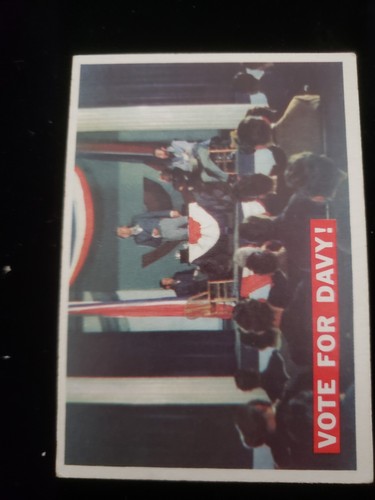 1956 Topps Card Davy Crockett ORANGE BACK 41 | eBay