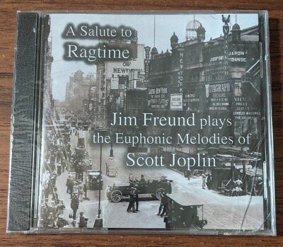 NEW Salute to Ragtime Jim Freund plays SCOTT JOPLIN CD | eBay