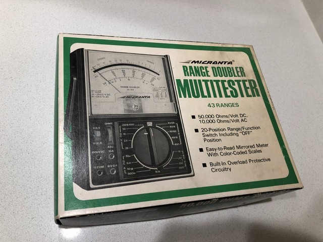 Micronta Range Doubler Multitester 43 Ranges 22-204 for sale online | eBay