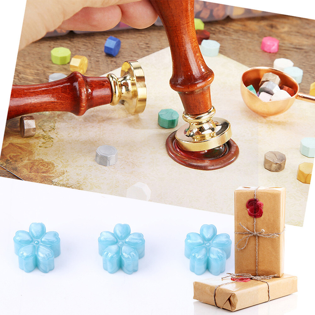 Petal Fire Lacquer Seal Wax Smokeless Wax Beads for DIY Scrapbook (E ...