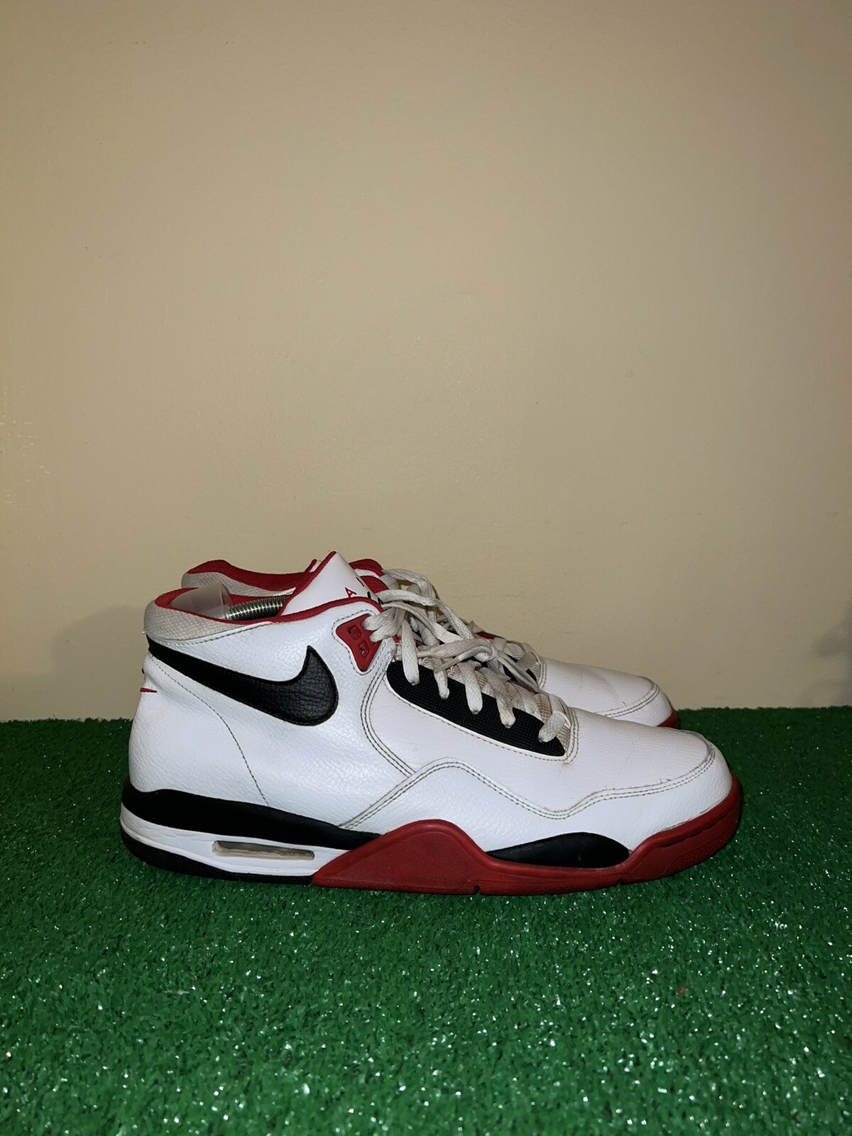 Nike Air Flight Legacy Black White Red BQ4212-100 Siz… - Gem