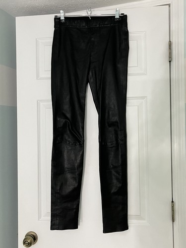 Size 4 100% Lamb Leather Susana Monaco Pants | eBay