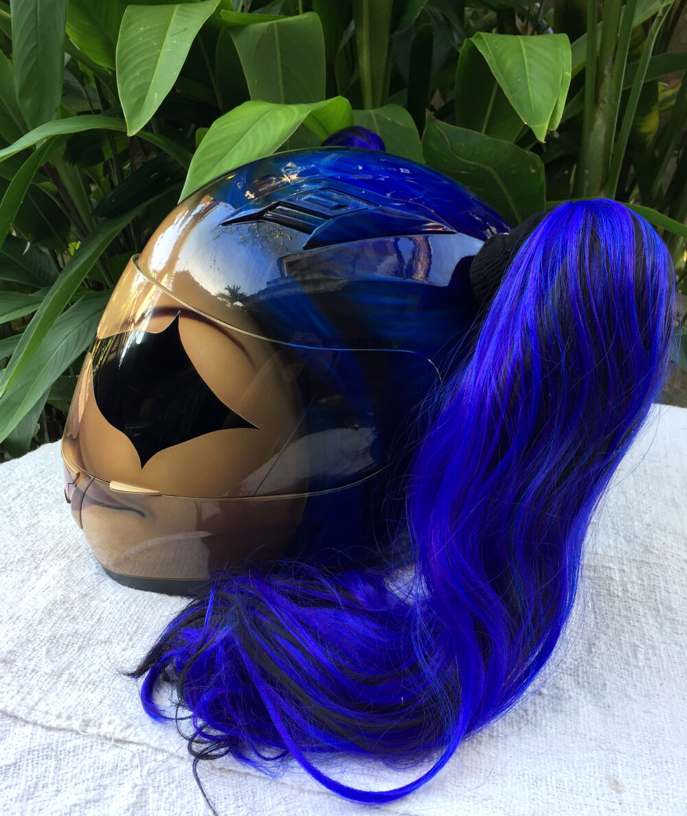 Custom Batman Motorcycle Helmet