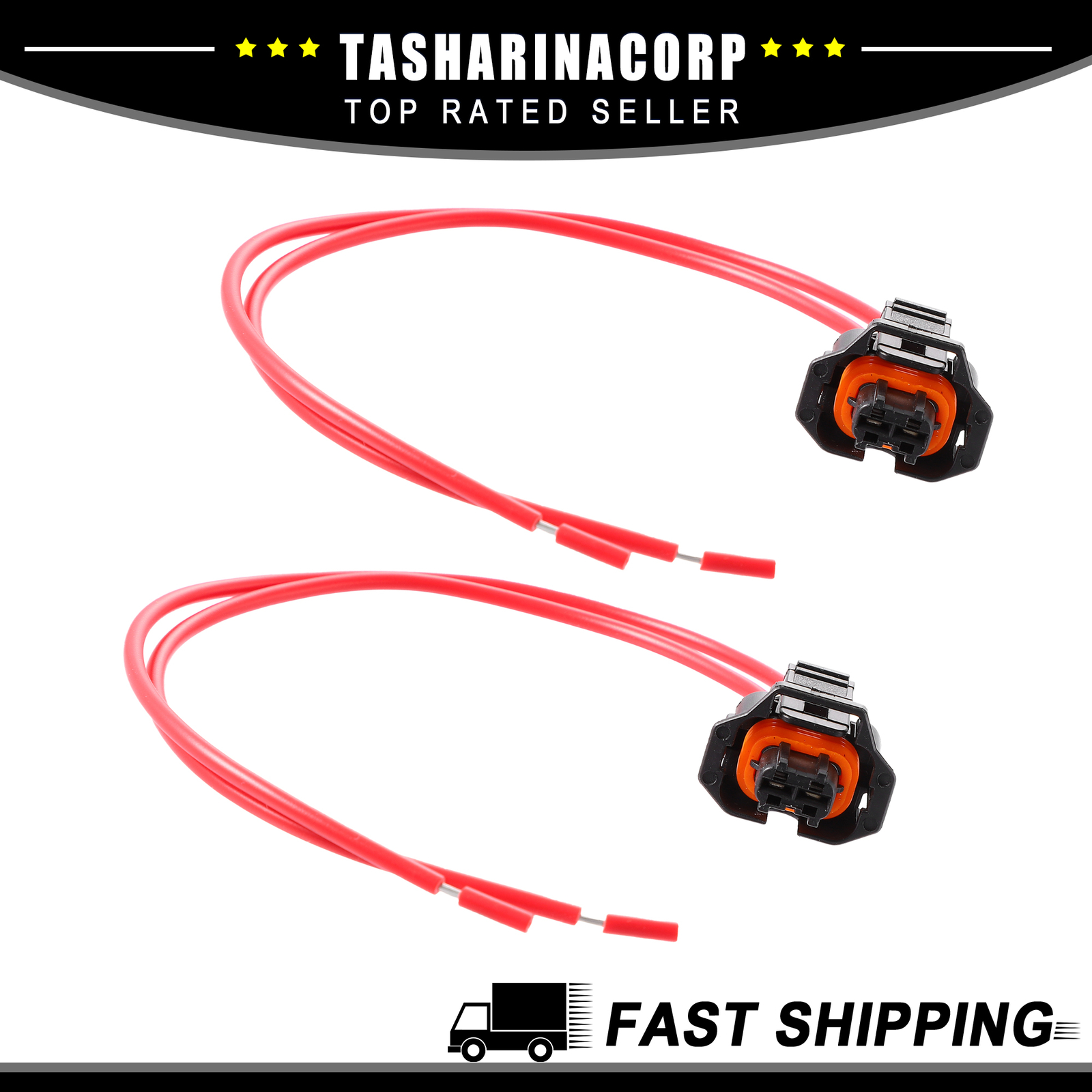 Piece of 2 PT2183 Fuel Injector Connector Plug Pigtail Harness for LLY ...