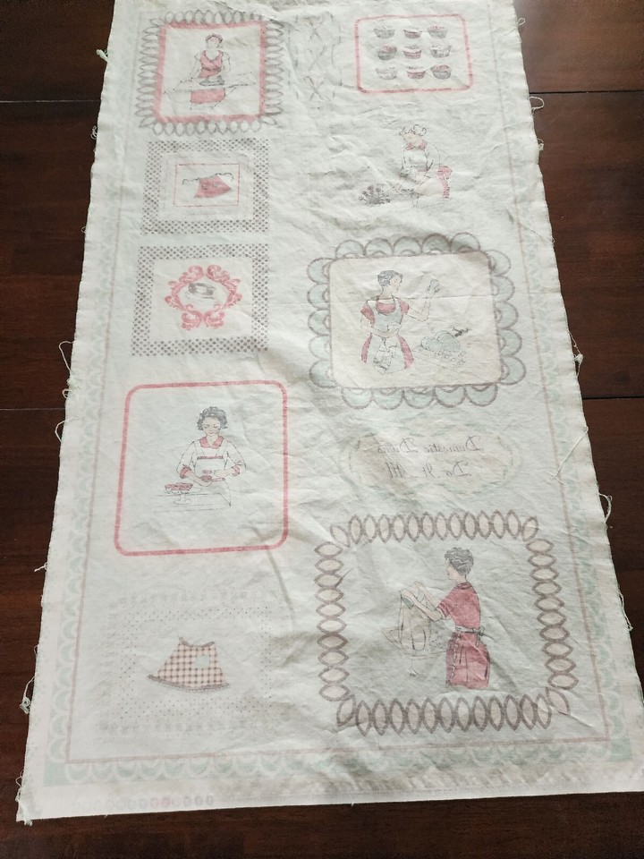 Domestic Diva Emily Taylor Riley Blake Designs Fabric Panel Project | eBay