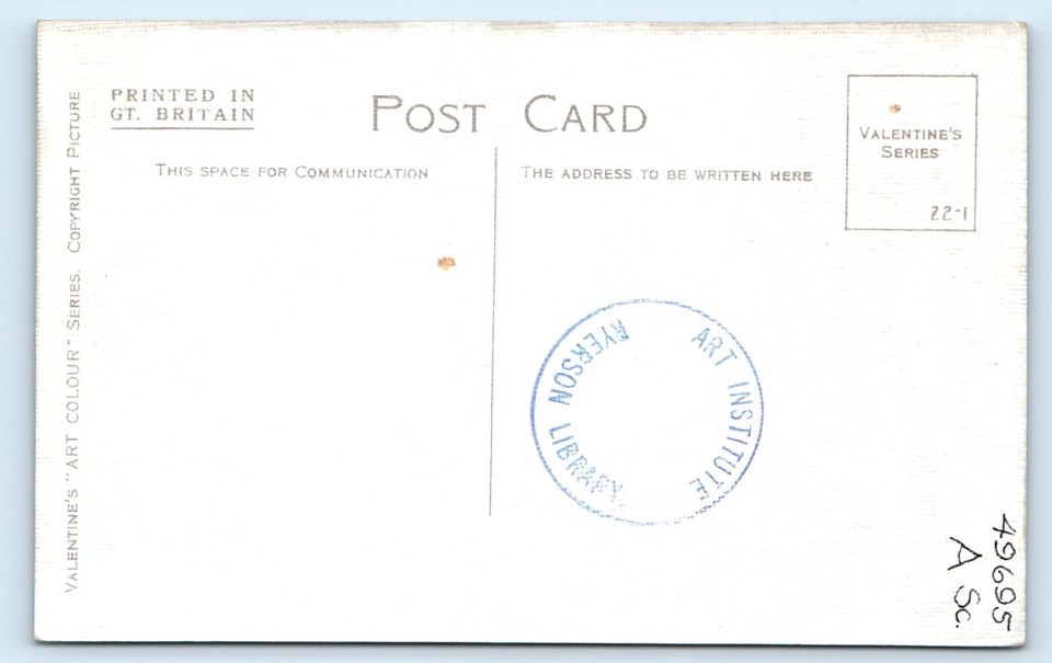 Tomb of Sir Walter Scott Dryburgh Abbey embossed SCOTLAND UK Postcard ...