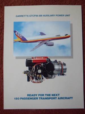 DOCUMENT PUB GARRETT GTCP36-300 APU AIRBUS A320 AUXILIARY POWER UNIT | eBay
