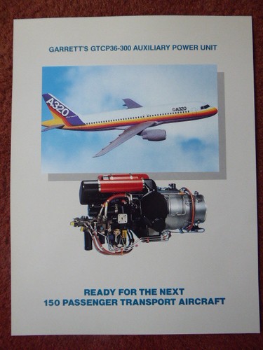 DOCUMENT PUB GARRETT GTCP36-300 APU AIRBUS A320 AUXILIARY POWER UNIT | eBay