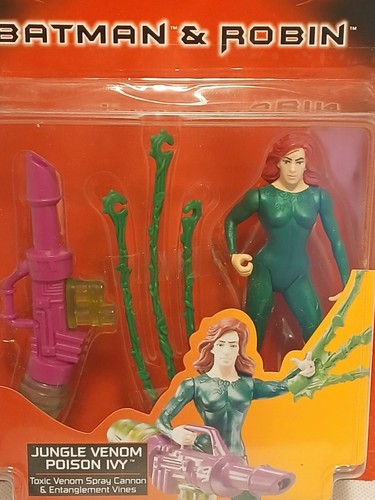 DC Batman & Robin Jungle Venom Poison Ivy Action Figure 1997 Kenner ...